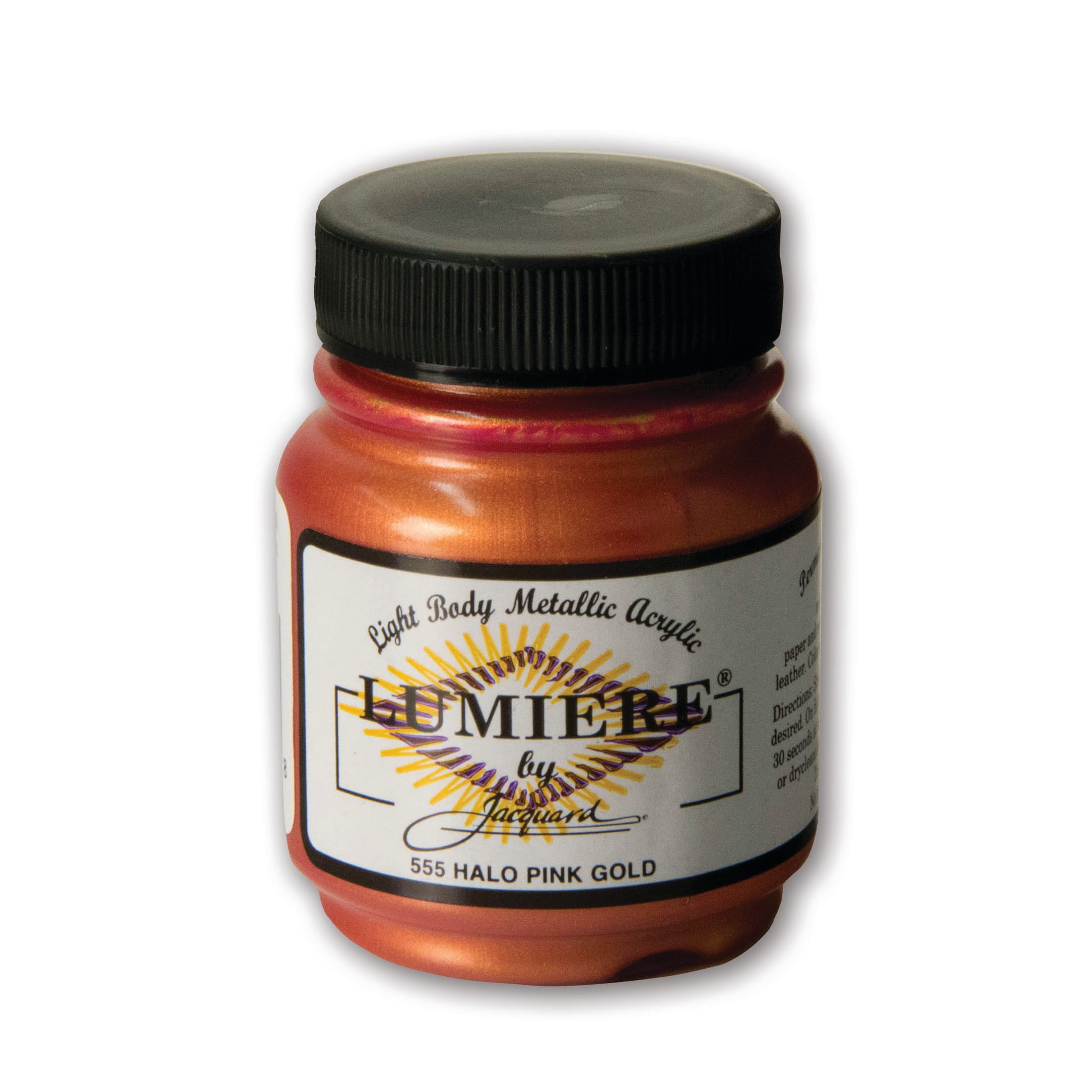 Jacquard Lumiere Acrylic Color, 2.25 oz., Halo Pink Gold - Walmart.com