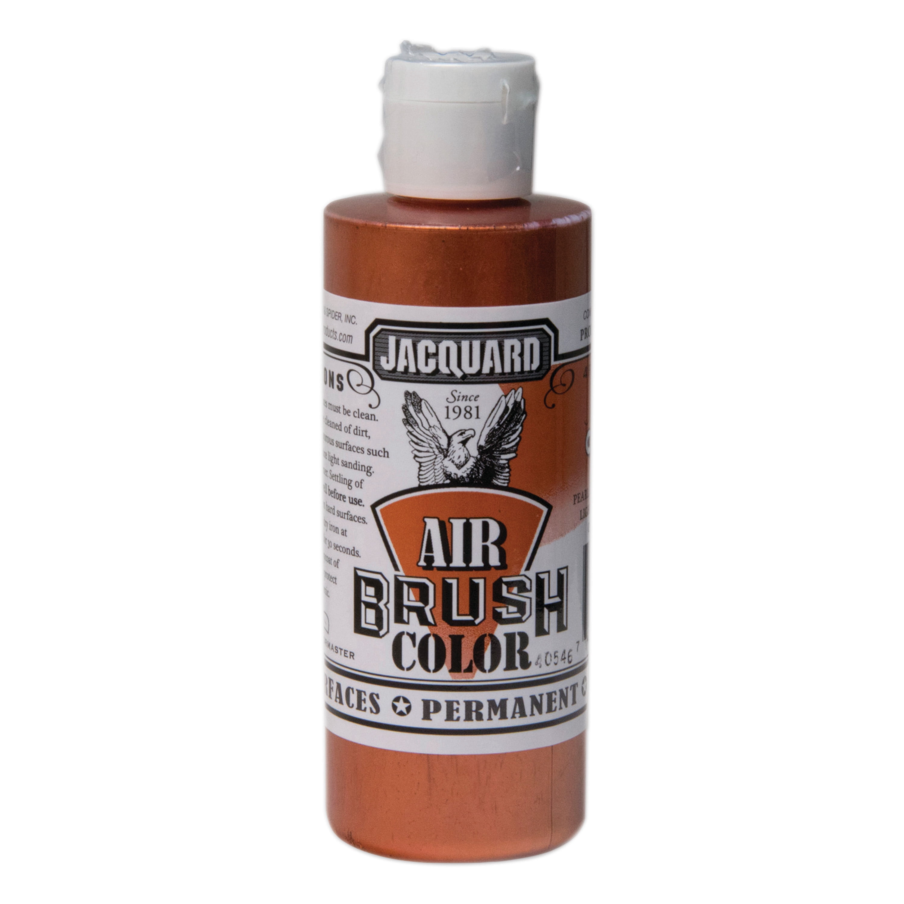 Jacquard Metallic Airbrush Color, 4 oz., Metallic Copper - Walmart.com