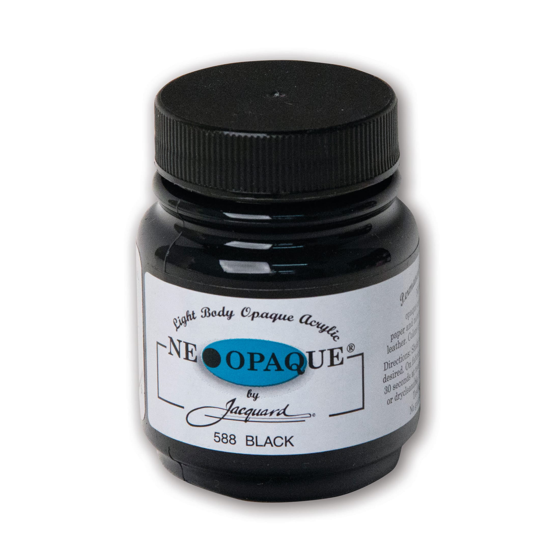 Jacquard Neopaque Acrylic Color, 2.25 oz., Black - Walmart Business ...