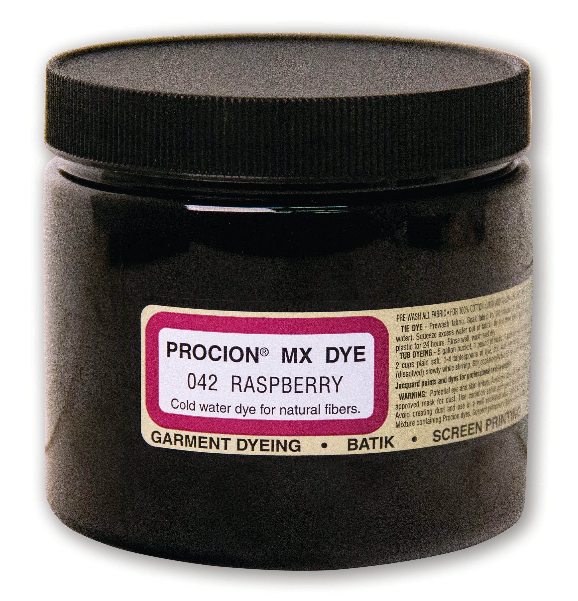 Jacquard Procion MX - Fiber Reactive Dye - 8 oz - Raspberry - Walmart.com