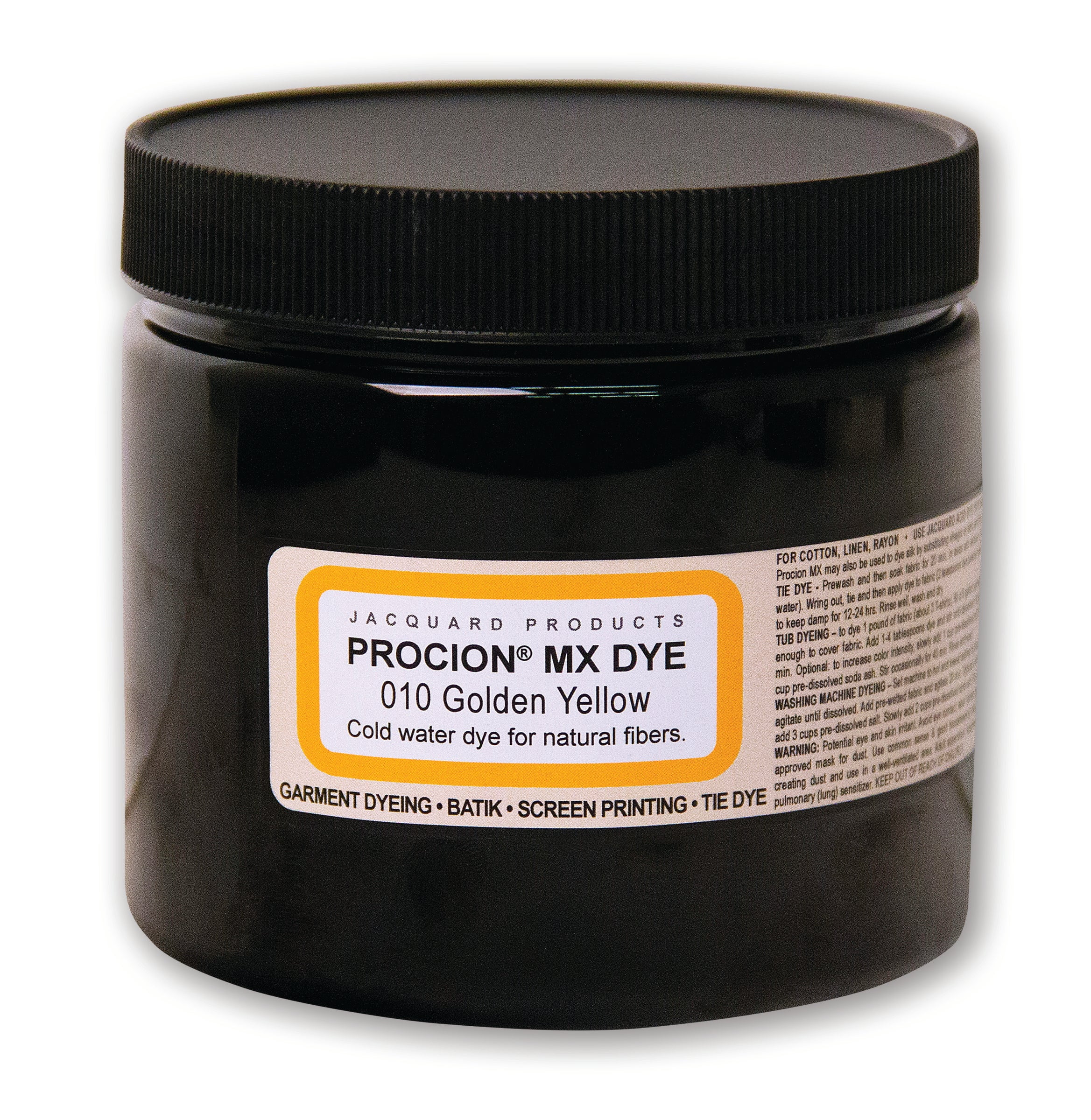 Jacquard Procion Mx Dye - Undisputed King of Tie Dye Powder - Golden ...