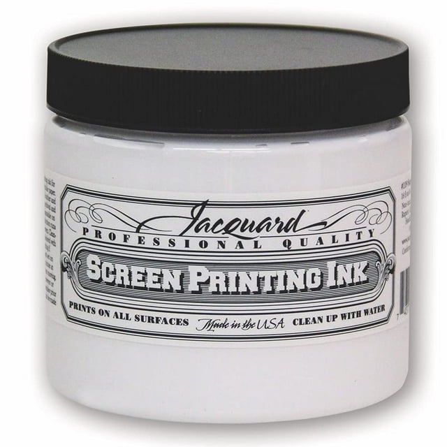 Jacquard Professional Screen Printing Ink, 16 oz., Super Opaque White ...