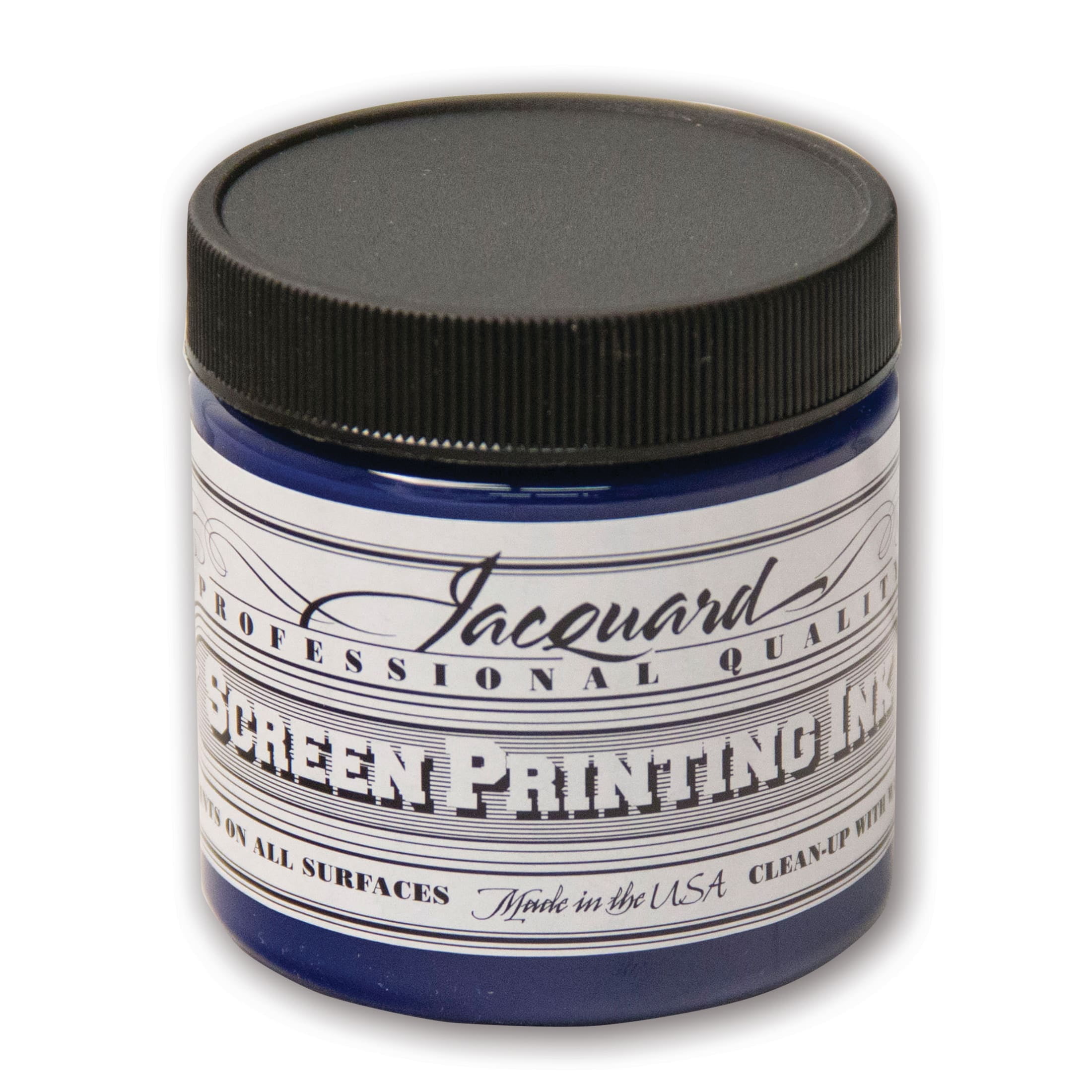 Jacquard Professional Screen Printing Ink, 4 oz., Blue - Walmart ...