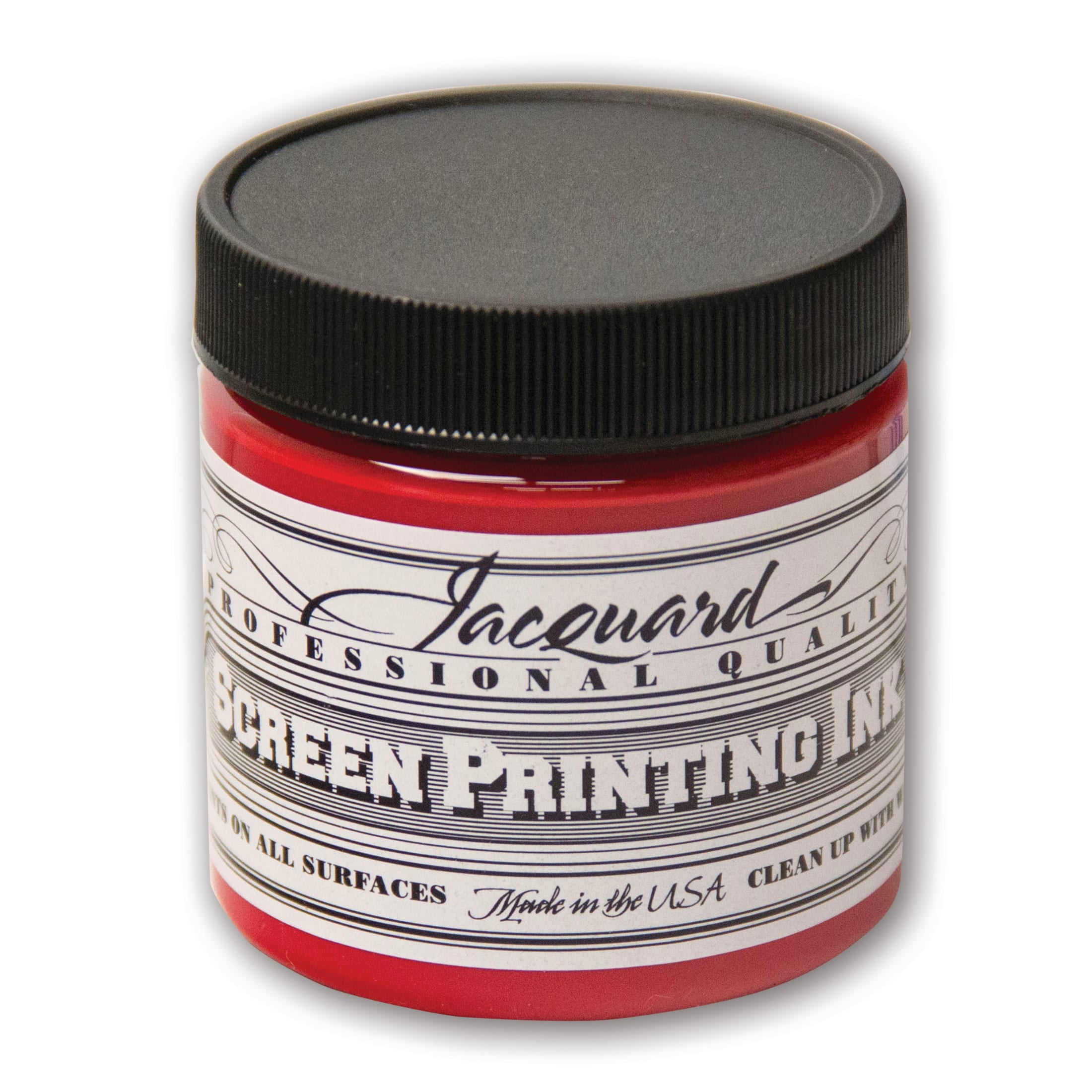 Jacquard Professional Screen Printing Ink, 4 oz., Red - Walmart.com