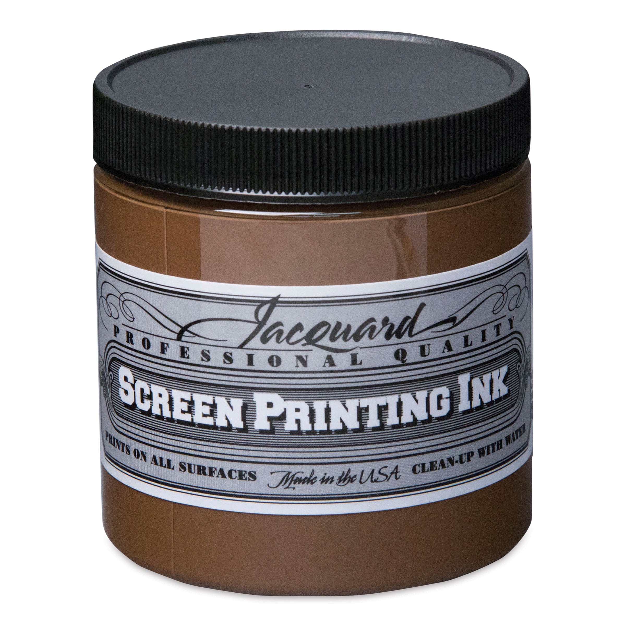 Jacquard Screen Printing Ink - Opaque Brown, 8 oz - Walmart.com