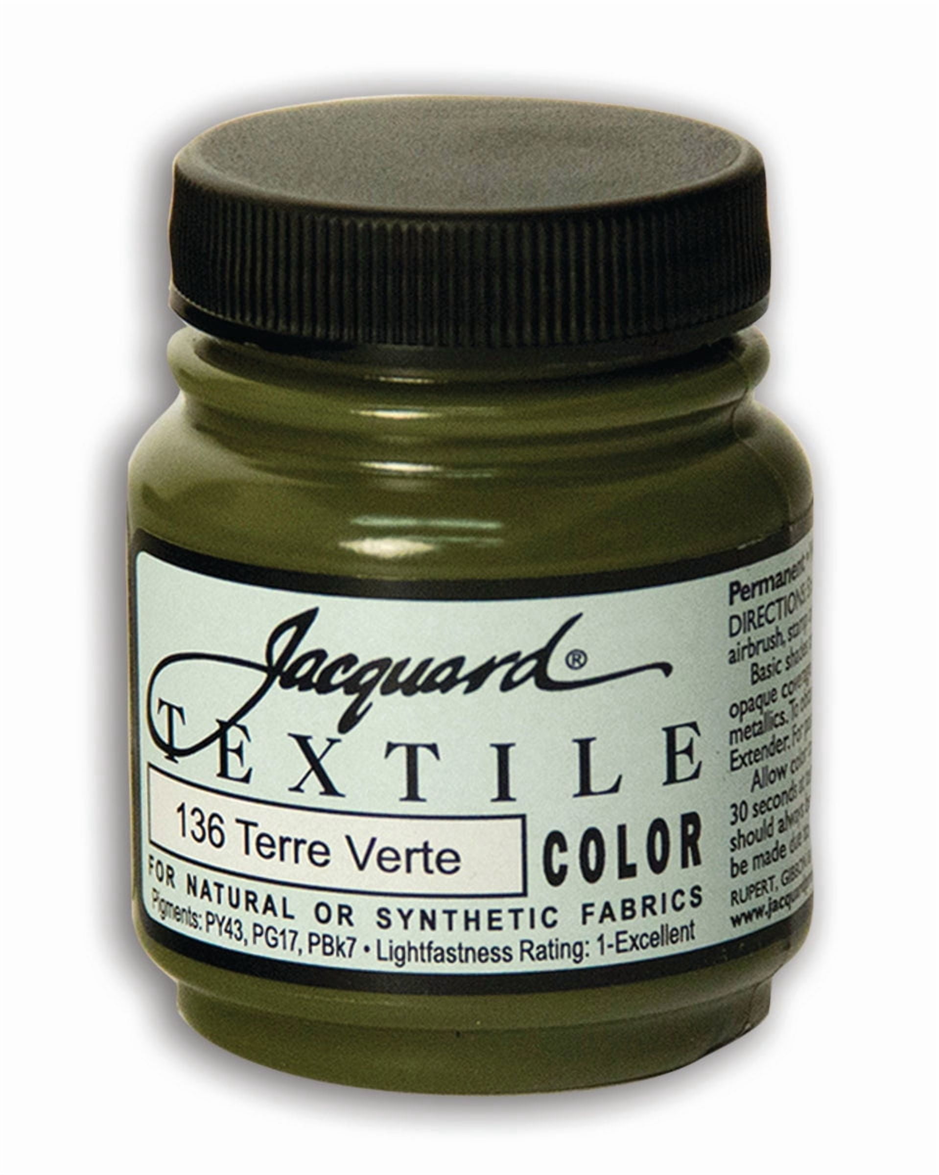 Jacquard Textile Color - Fabric Paint - (2.25 oz) - Terre Verte ...