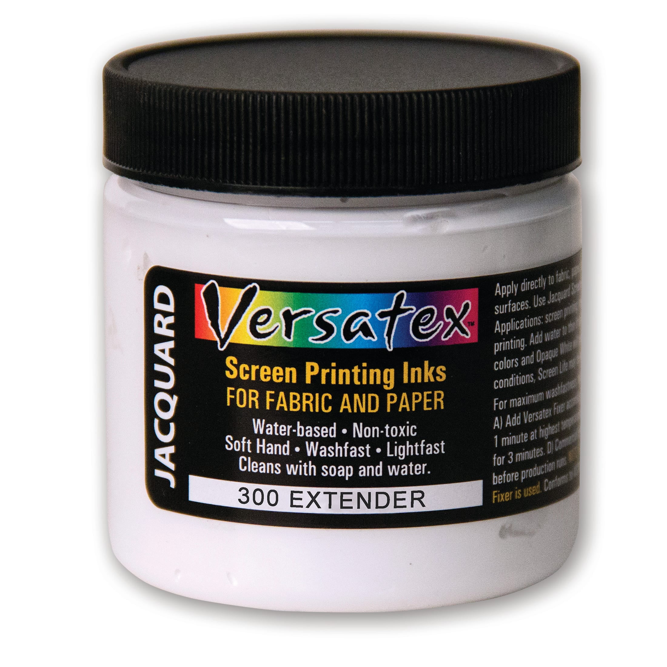 Jacquard Versatex Screen Printing Ink, Extender, 4 oz. - Walmart.com