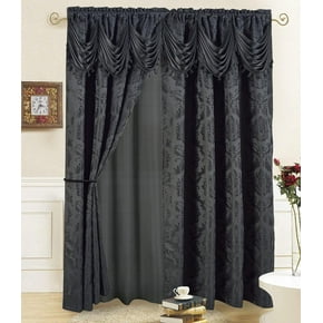 Curtains with Attached Valances