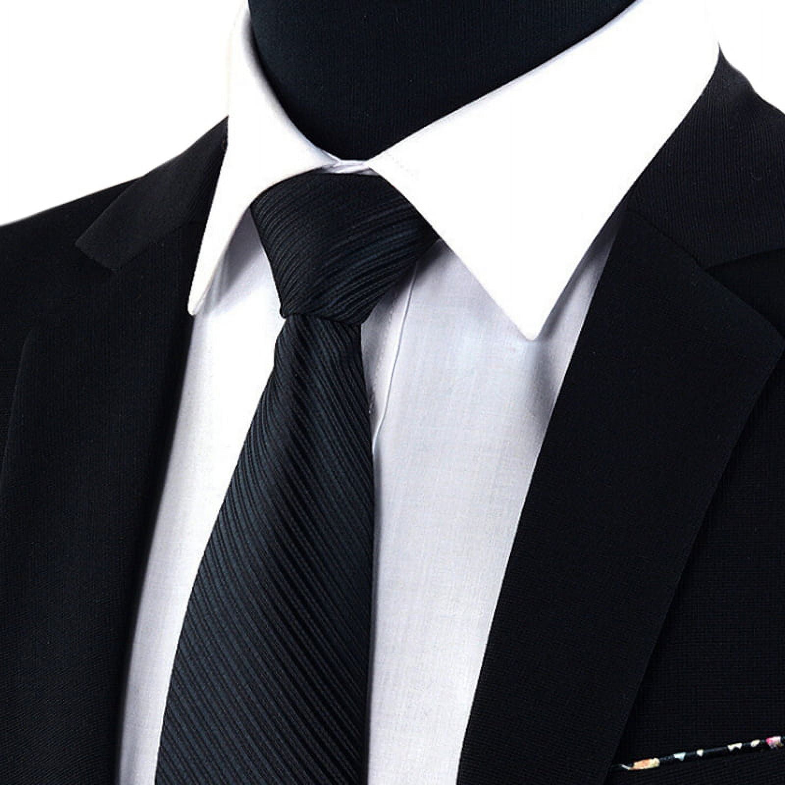 Jacquard Woven New Fashion Classic Striped Tie Men's Silk Suits Ties ...