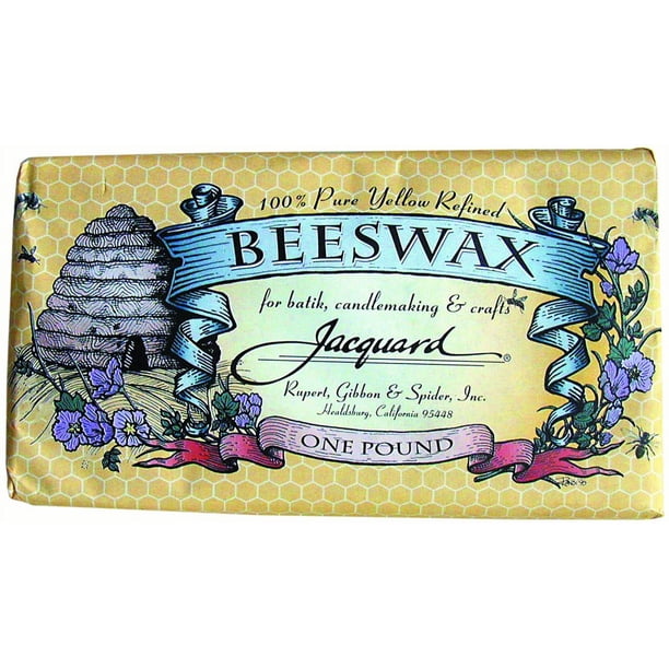 Jacquard Yellow Beeswax, 1 lb. Block - Walmart Business Supplies