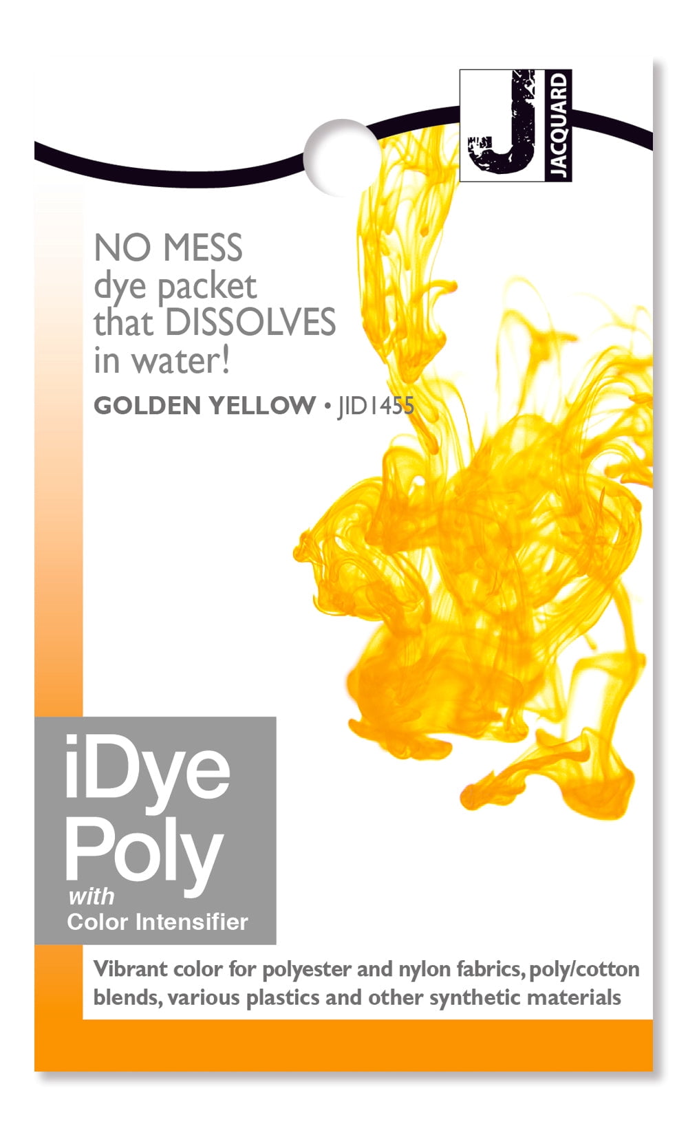 Jacquard iDye Poly - Synthetic Fabric Dye - Golden Yellow - Walmart.com