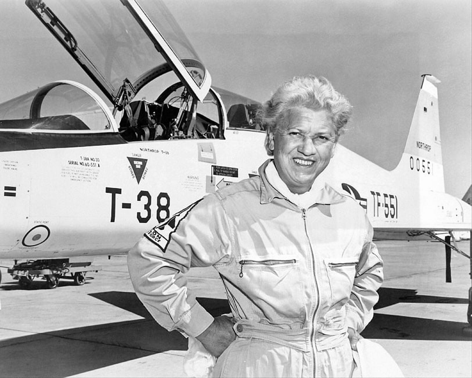 Jacqueline Cochran Harmon Trophy Winner 1962 - 24x36 Inch Glossy ...