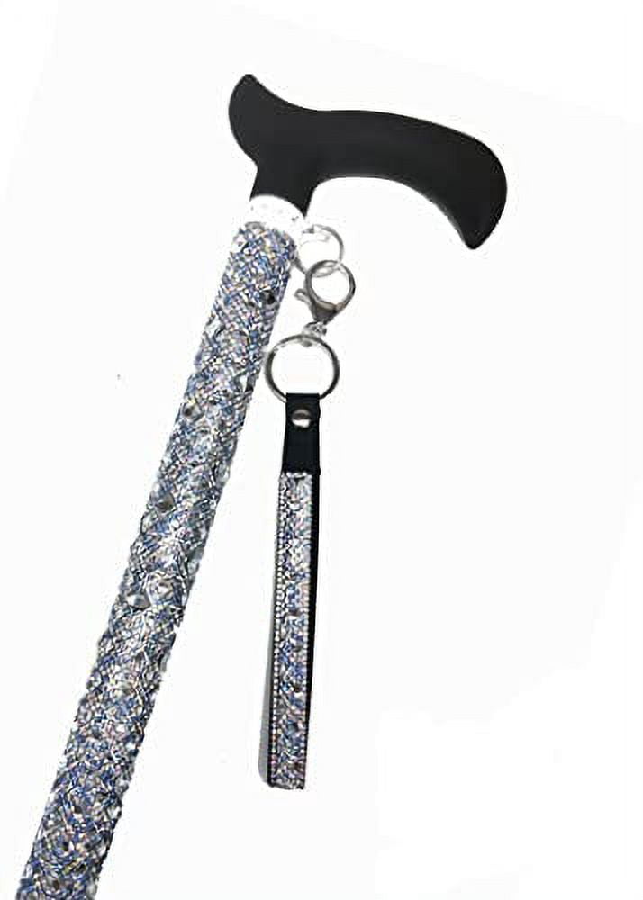Jacqueline Kent Sugar Cane - Adjustable Cane - Azure - Walmart.com