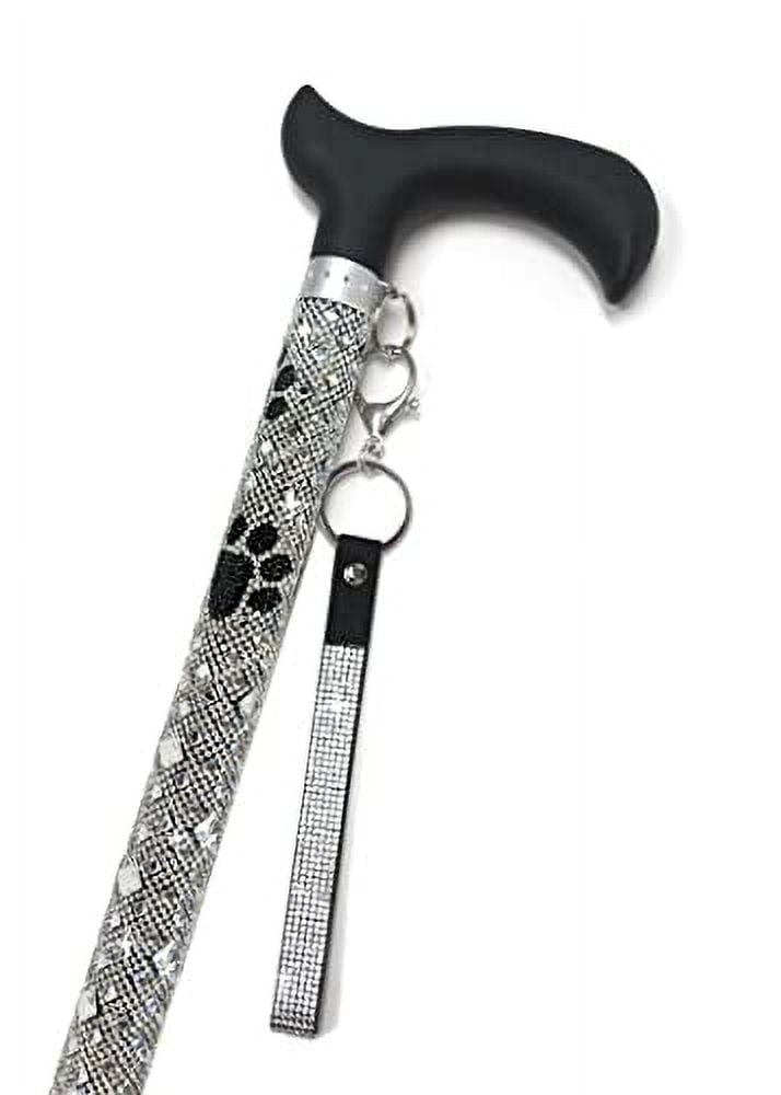Jacqueline Kent Sugar Cane - Adjustable Cane - Diamonds in The Ruff ...