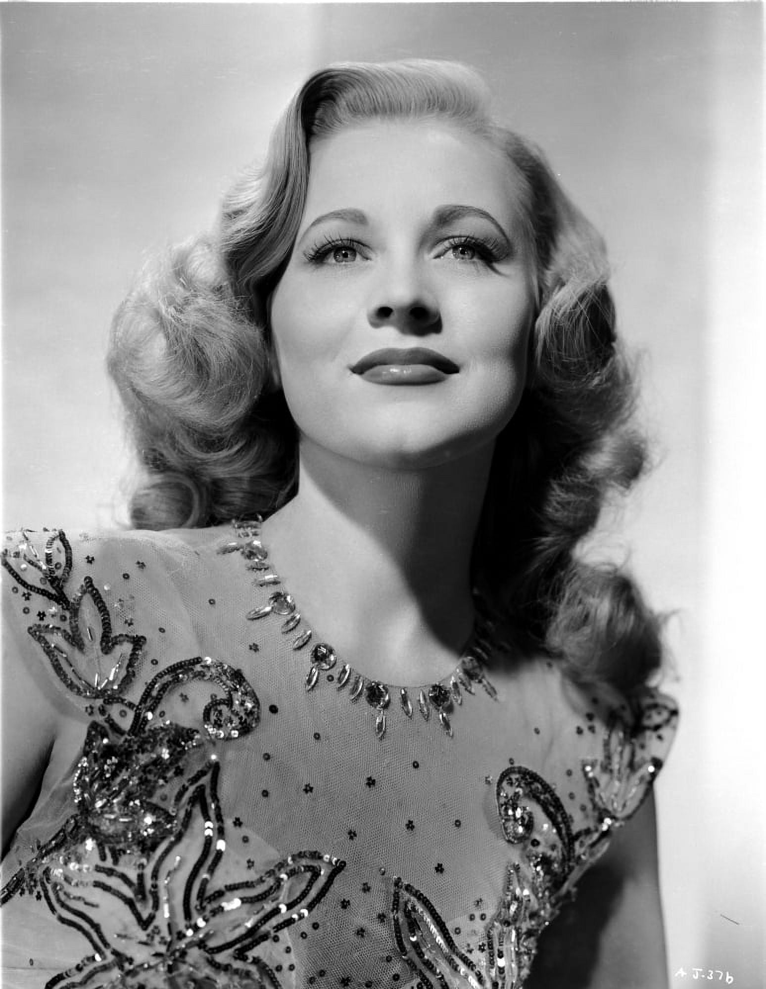 Jacqueline White Portrait in Floral Sheer Silk Sleeveless Dress with ...