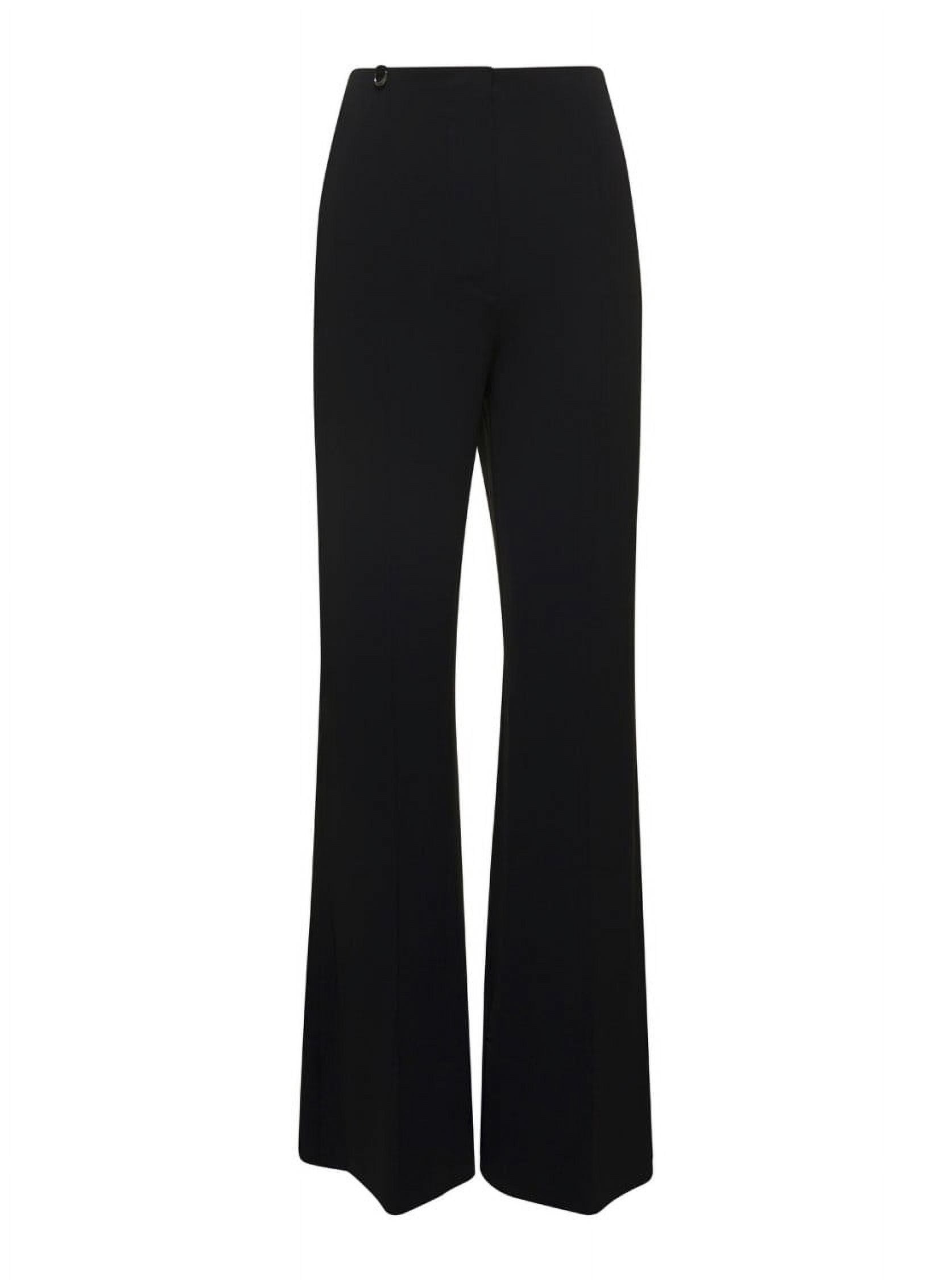 Jacquemus Women's High-Waisted Bell Bottom Pant Black Sizes FR 32-60 ...