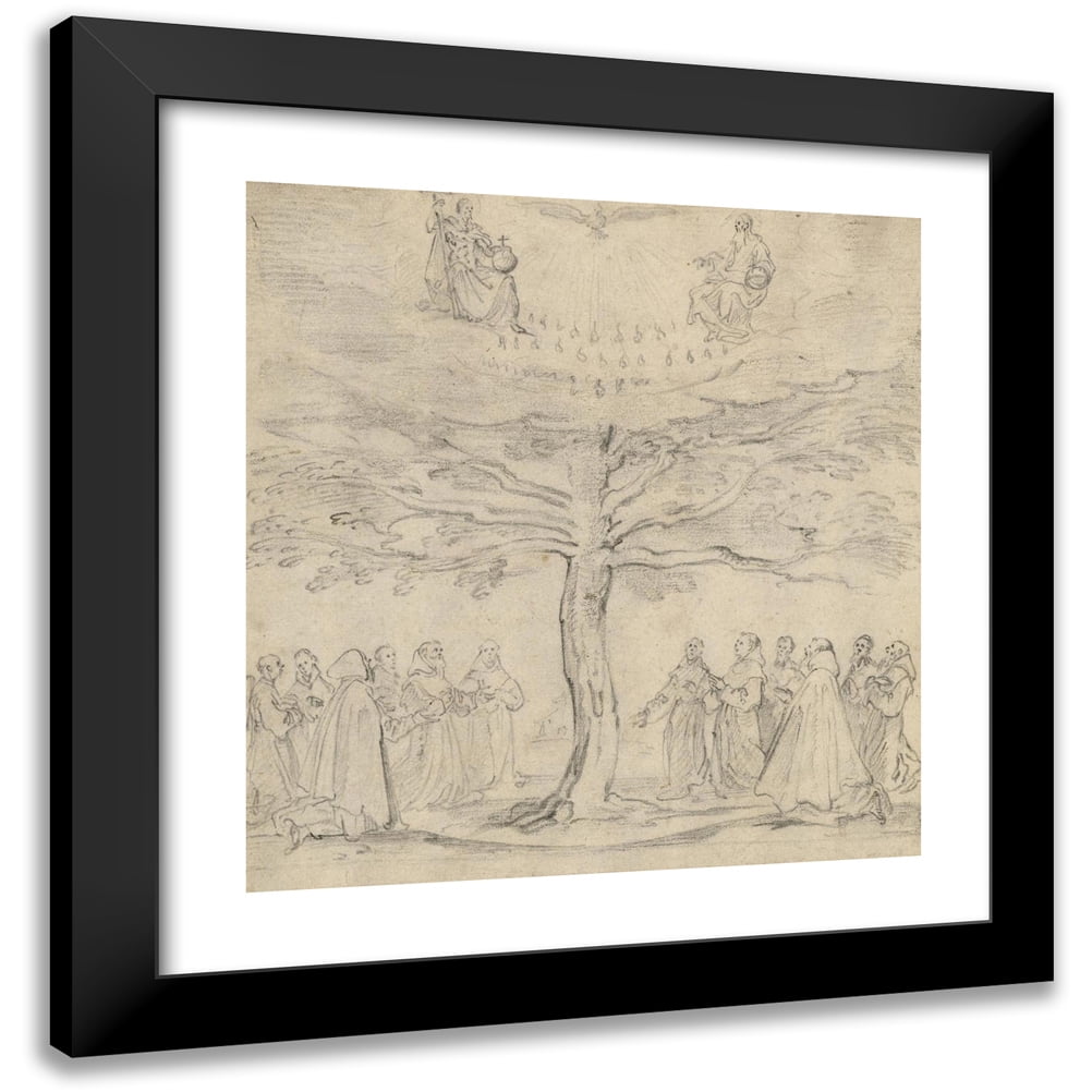 Jacques Callot 15x16 Black Modern Framed Museum Art Print Titled - The ...