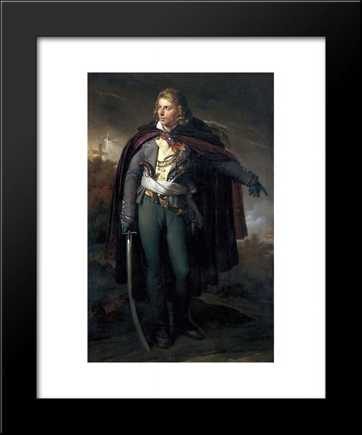 Jacques Cathelineau (1759-1793), gnralissime venden 20x24 Framed Art ...