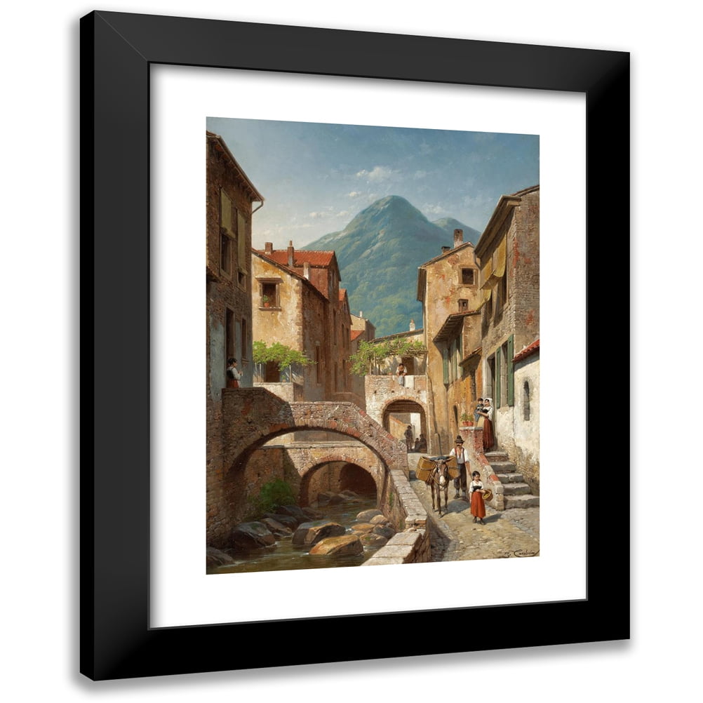 Jacques François Carabain 11x14 Black Modern Framed Museum Art Print ...