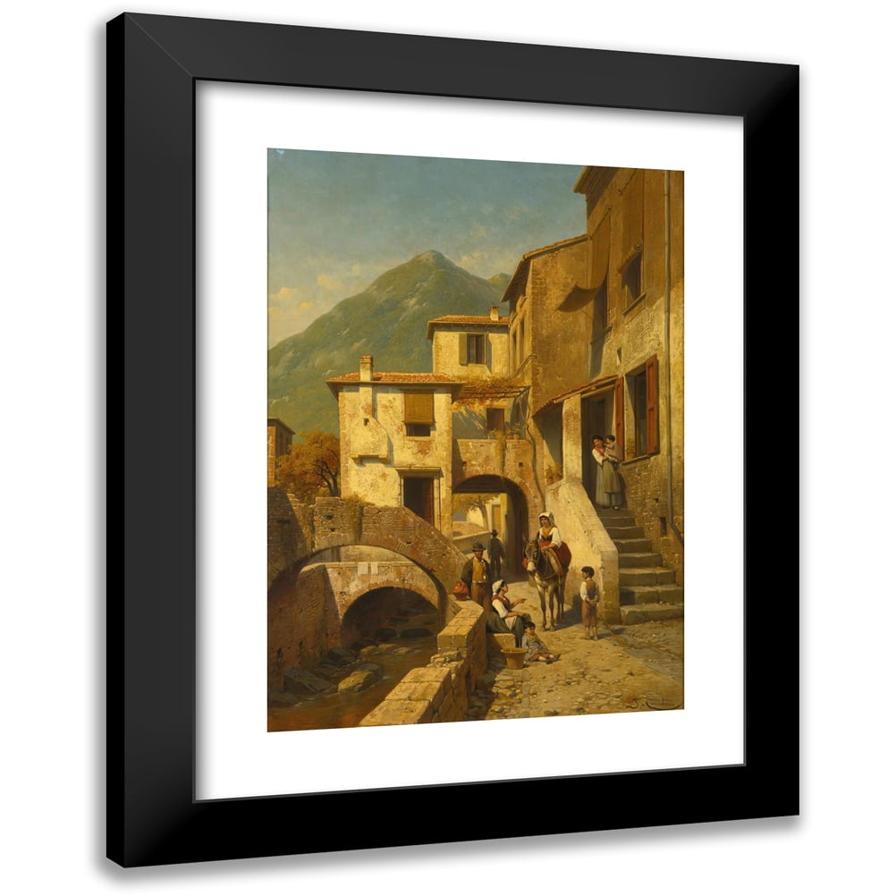 Jacques François Carabain 11x14 Black Modern Framed Museum Art Print ...