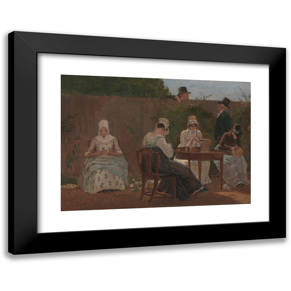 Jacques-Laurent Agasse 24x18 Black Modern Framed Museum Art Print ...