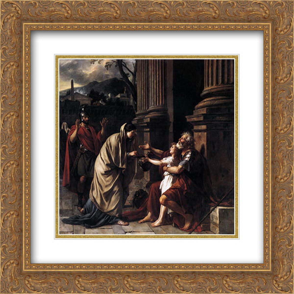 Jacques Louis David 2x Matted 22x20 Gold Ornate Framed Art Print ... Jacques Louis David 2x Matted 22x20 Gold Ornate Framed Art Print ...
