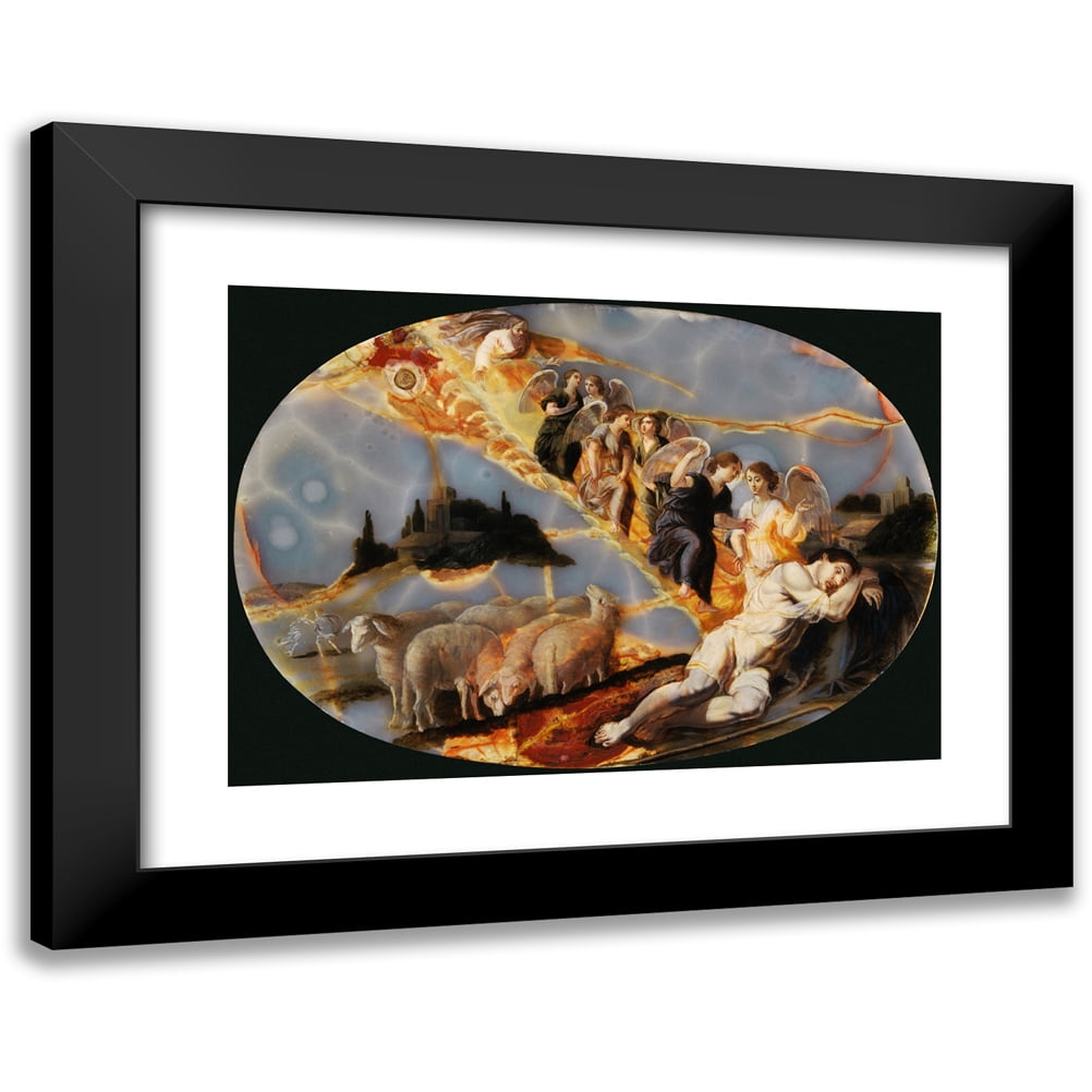 Jacques Stella 18x14 Black Modern Framed Museum Art Print Titled ...