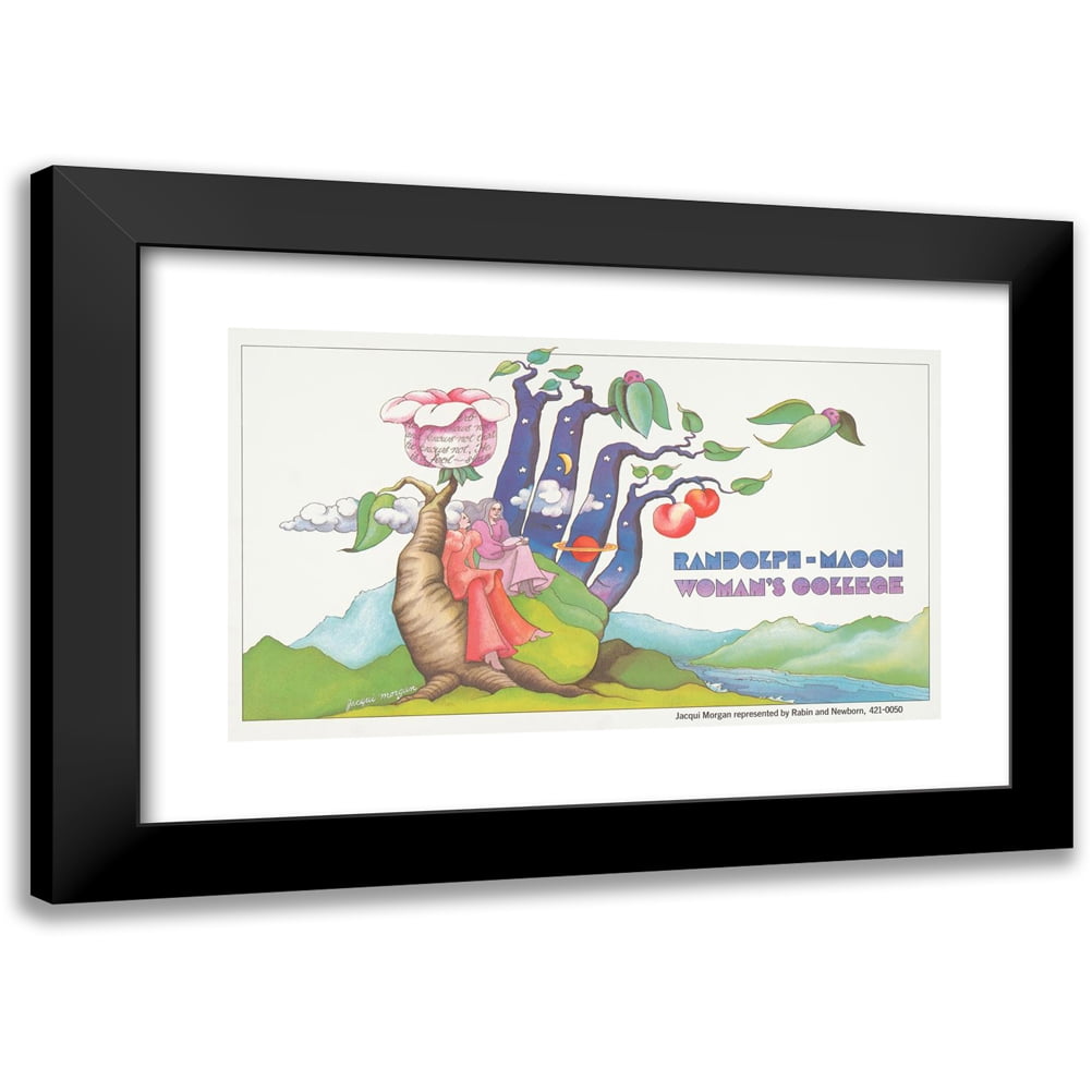 Jacqui Morgan 18x12 Black Modern Framed Museum Art Print Titled ...