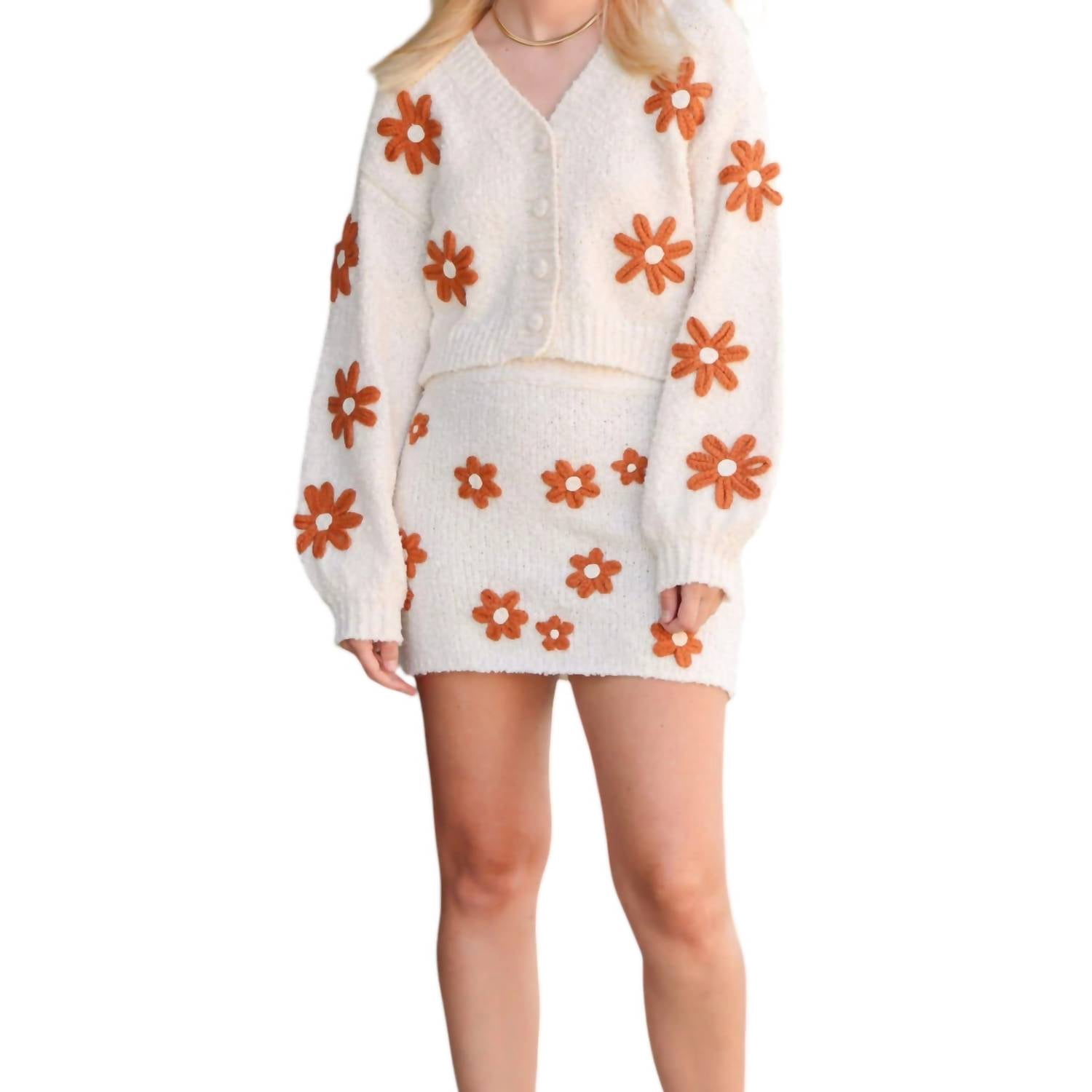 Jacquie The Label Daisy Mini Skirt - Walmart.com
