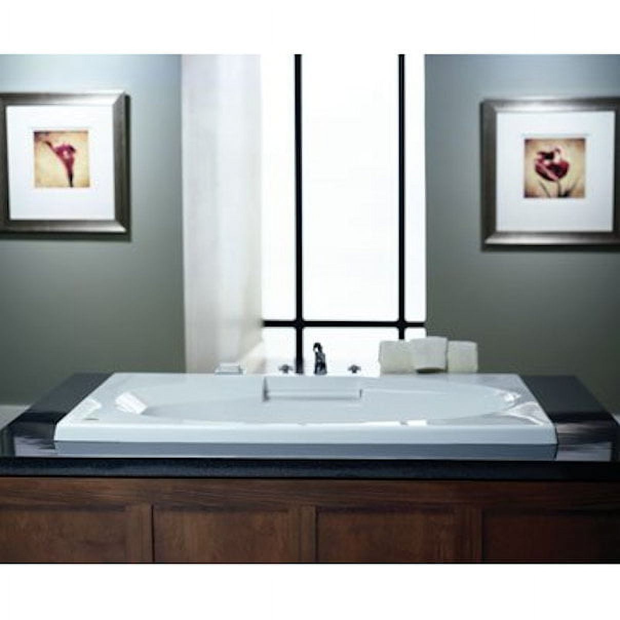 Jacuzzi Nova Soaking Bathtub NOV6036BUXXXXW White - NEW - Walmart.com