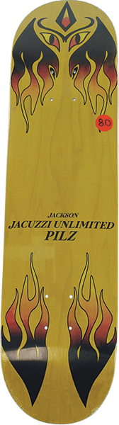 JACKASS Pilz Skim Board Skateboard Deck 8 Yellow - Walmart.com