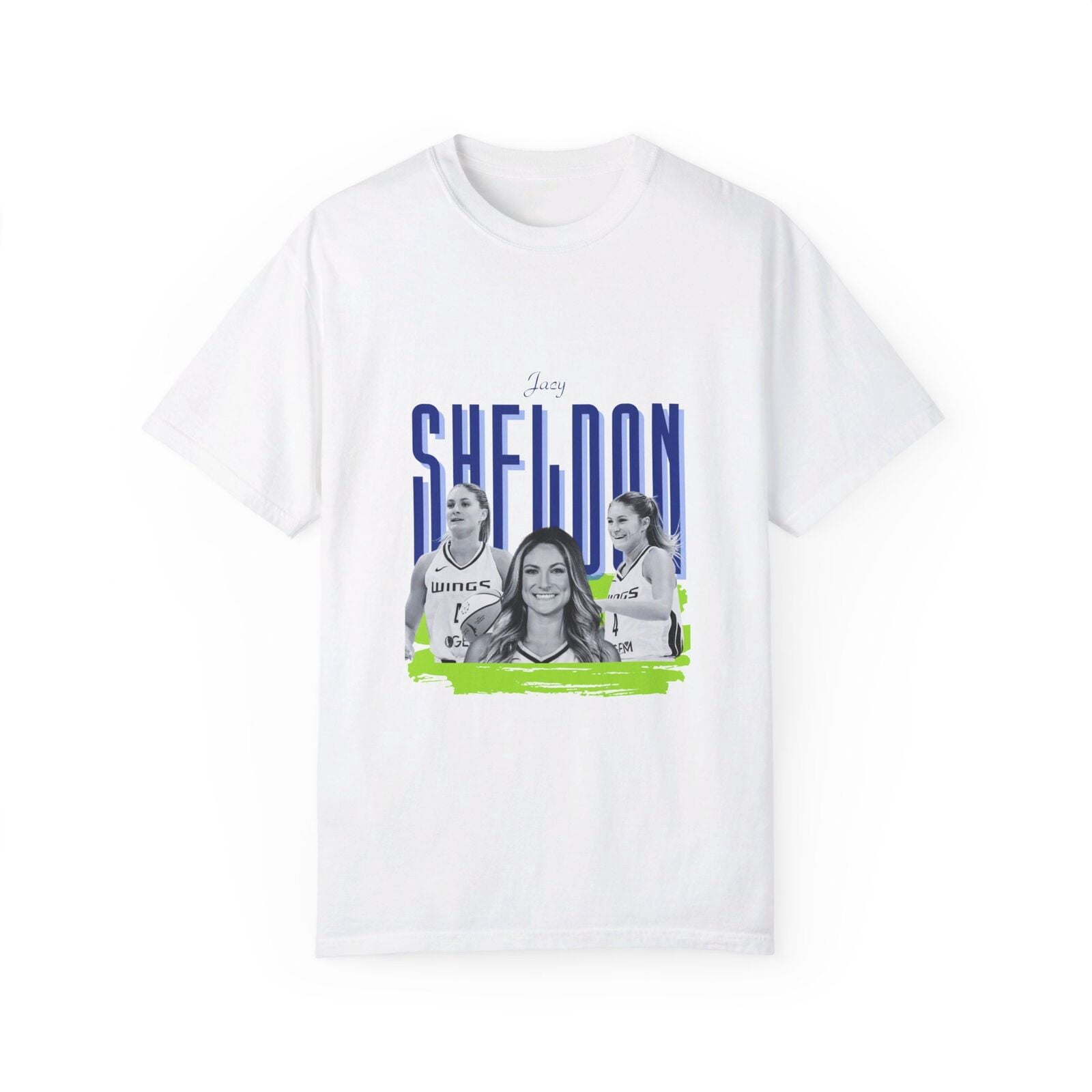 Jacy Sheldon Dallas Wings WNBA Unisex T-Shirt - Walmart.com