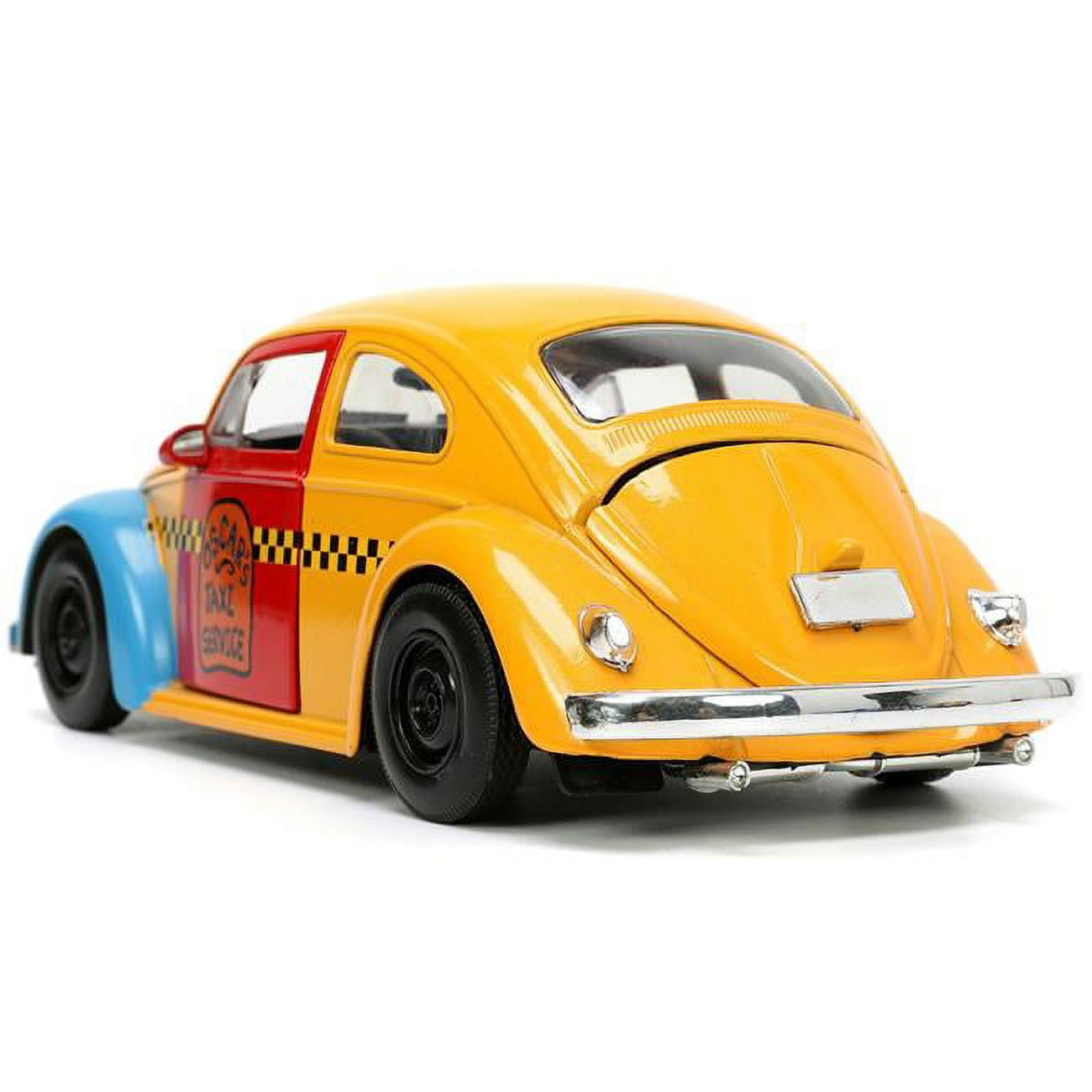 Jada 1959 Volkswagen Beetle Taxi Yellow & Blue Oscars Taxi Service ...