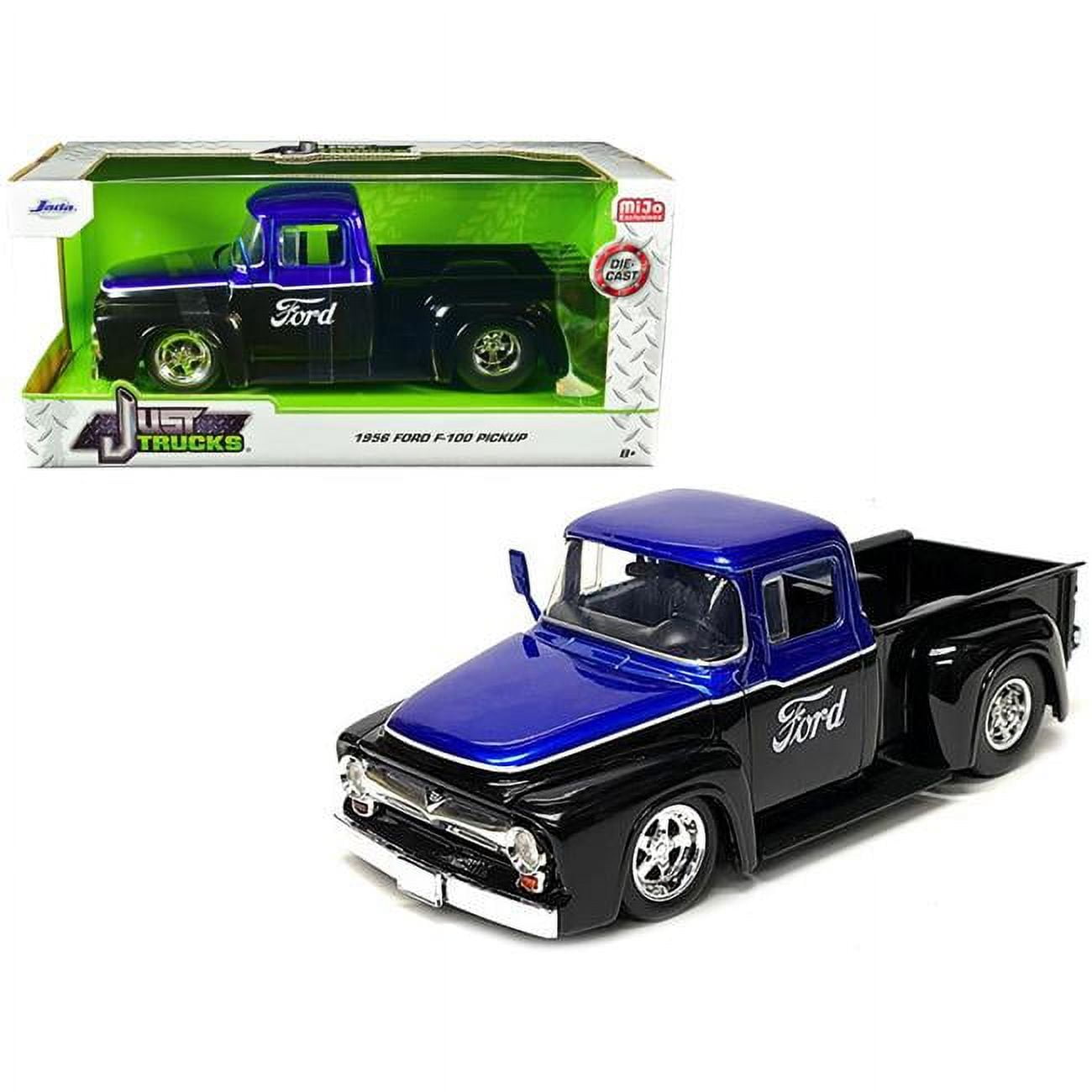 Jada 34307 1956 Ford F-100 Pickup with Ford Graphics Just Trucks Series ...