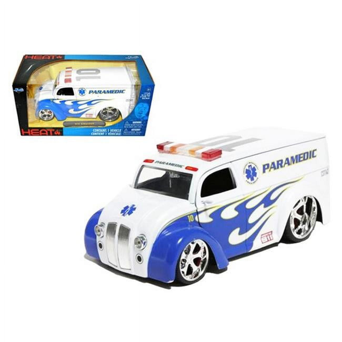 Jada Div Cruiser Bus Paramedics Ambulance 1-24 Diecast Model Car ...