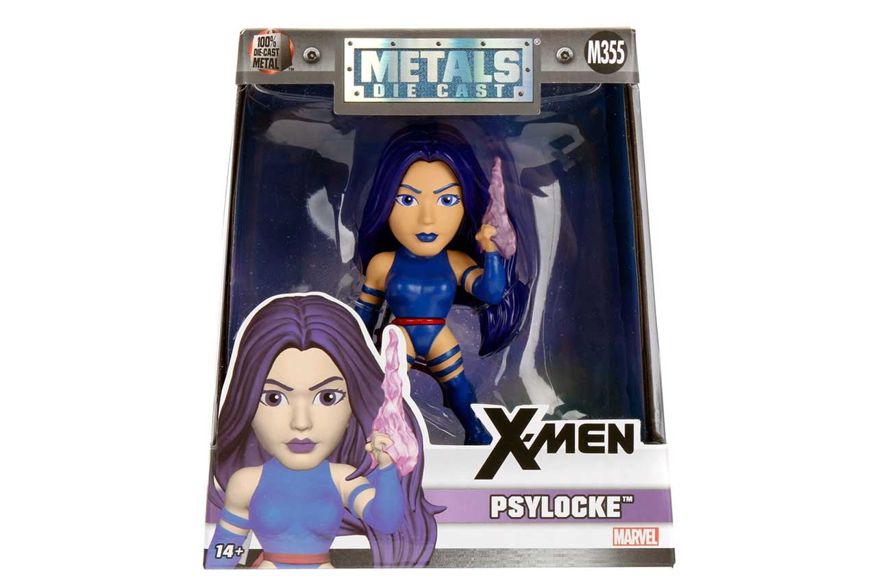 Jada Metals Diecast X-Men 4" Psylocke Kids Toy - Walmart.com