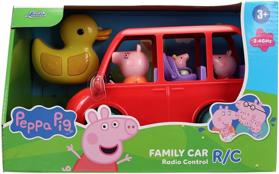 Jada PEPPA PIG RC FAMILY CAR remote control vehicle includes Peppa ...