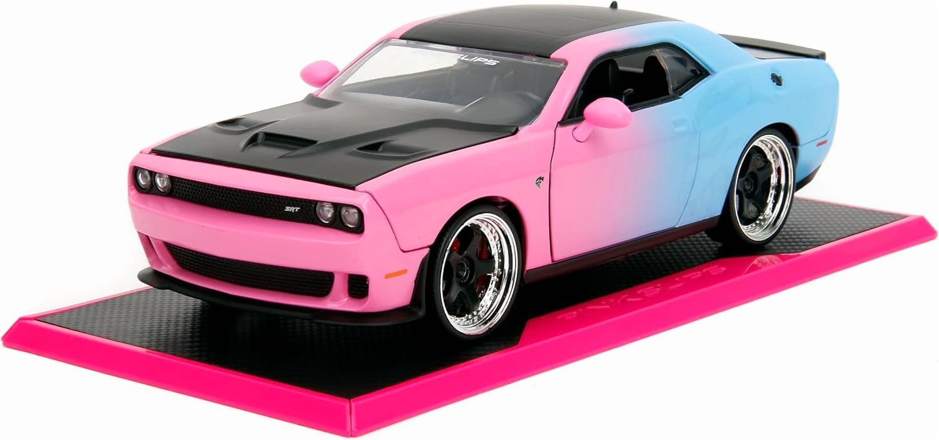 Jada Pink Slips 1:24 W5 2015 Dodge Challenger SRT Hellcat Die-Cast Car ...