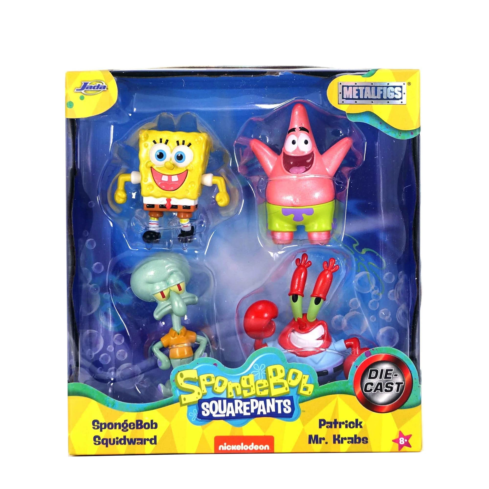 Jada SPONGEBOB Figure 2.5 INCH 4-PACK - Walmart.com