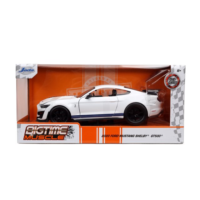 Jada Toys 1:24 Big Time Muscle 2020 Ford Mustang Shelby GT500 Car Play ...