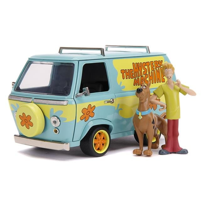 Jada Toys 1-24 Scale The Mystery Machine Model Car with Shaggy & Scooby ...