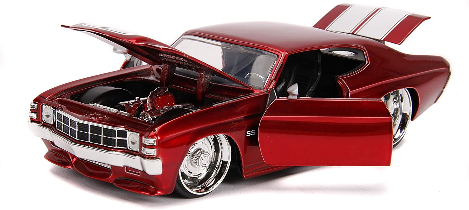 Jada Toys 31654 1971 Chevrolet Chevelle SS Glossy Stripes Bigtime ...