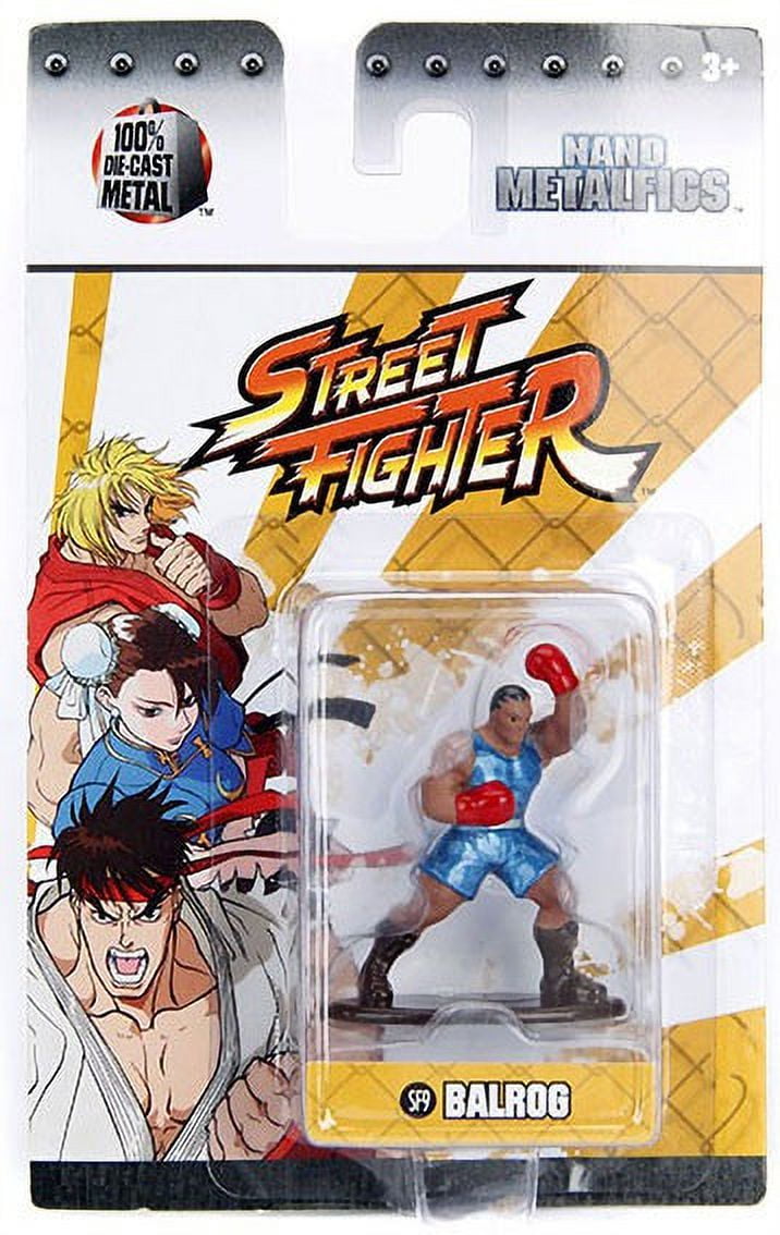 Jada Toys Capcom Nano Metalfigs Street Fighter Balrog Single Pac 1.5 ...