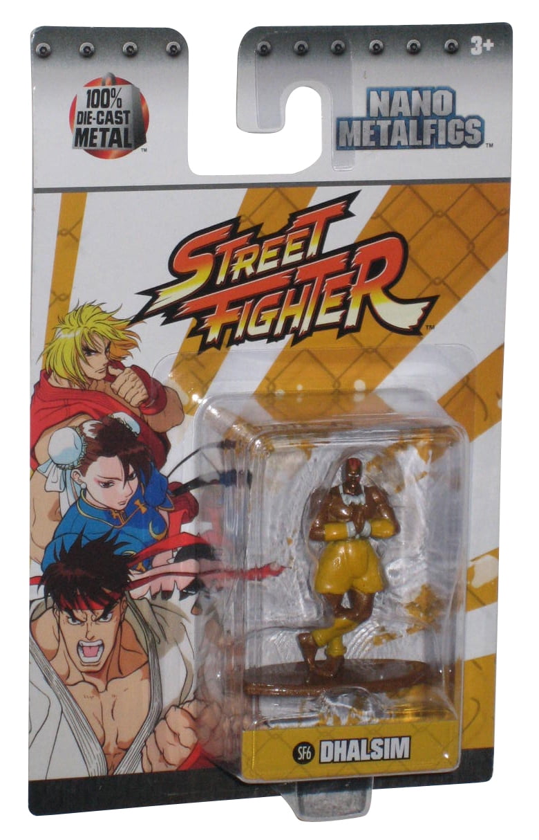 Jada Toys Capcom Nano Metalfigs Street Fighter Dhalism Single Pac 1.5 ...