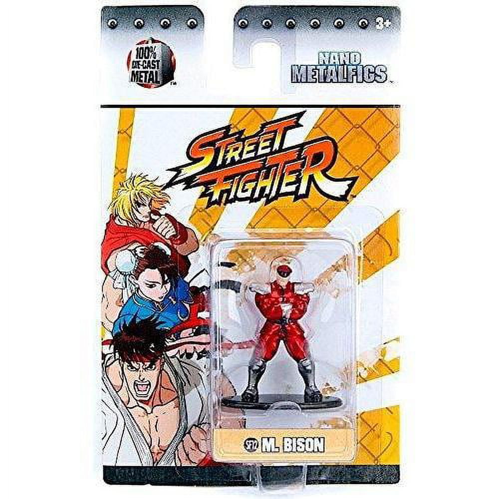 Jada Toys Capcom Nano Metalfigs Street Fighter M. Bison Single Pac 1.5 ...