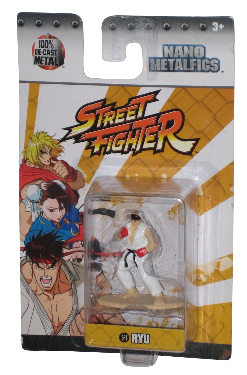Jada Toys Capcom Nano Metalfigs Street Fighter Ryu Single Pac 1.5 ...