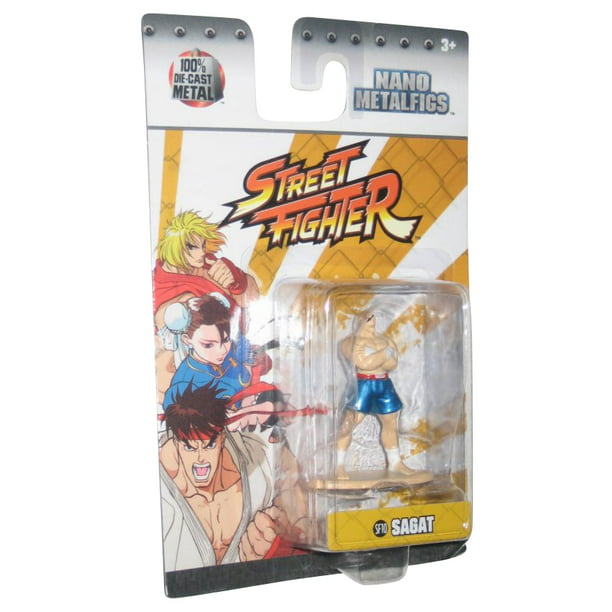 Jada Toys Capcom Nano Metalfigs Street Fighter Sagat Single Pac 1.5 ...