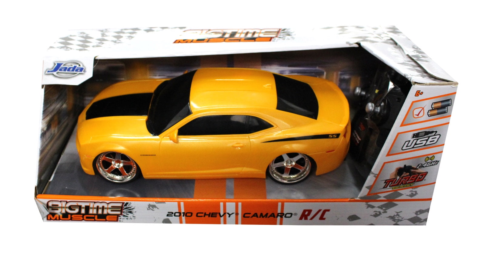 Jada Toys HyperChargers 1:16 BTM Remote-Control, 2010 Chevy Camaro SS ...