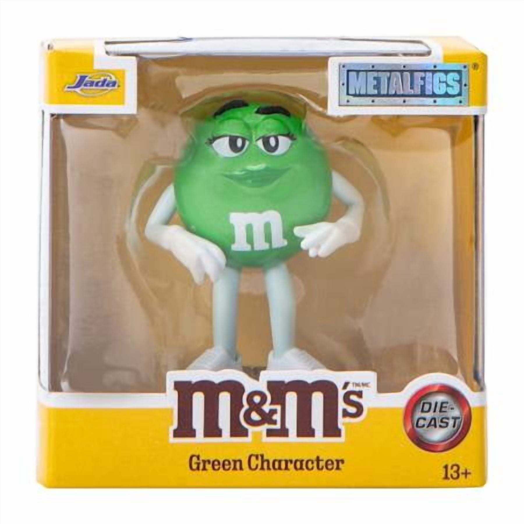 Jada Toys M&M's Green Character Metalfigs Diecast Collectible Figure 2. ...
