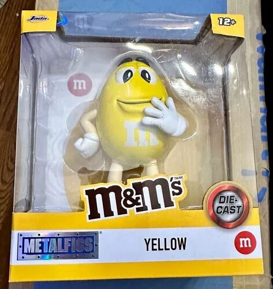 Jada Toys - M&M's Yellow 4-Inch Die-Cast Figure [New Toy] Figure, Collectible - Walmart.com